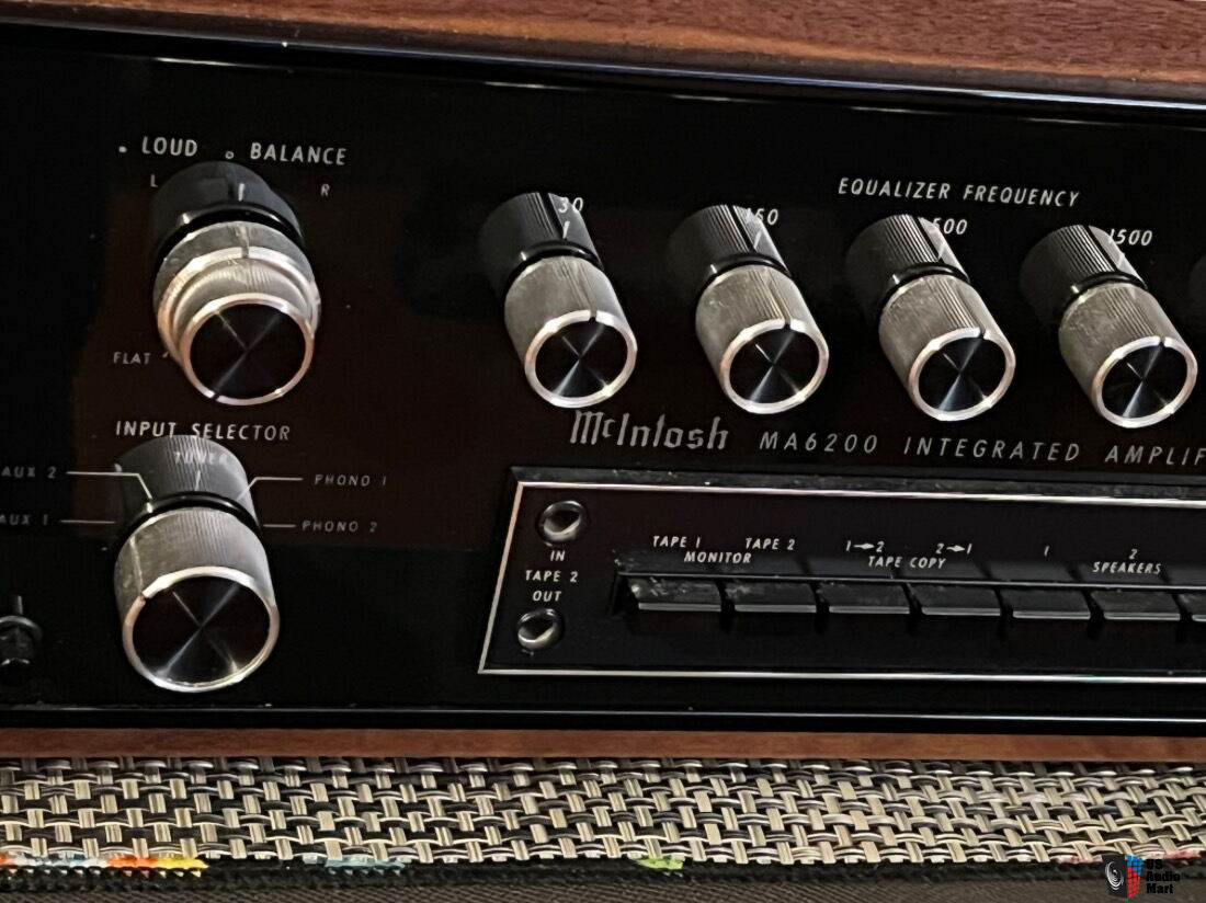 Mcintosh MA6200 intergrated amplifier - RARE 1991 (last year production ...