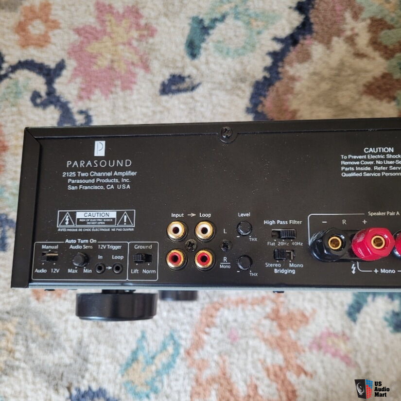 Parasound 2125 Two Channel Amplifier Photo #5636972 - US Audio Mart