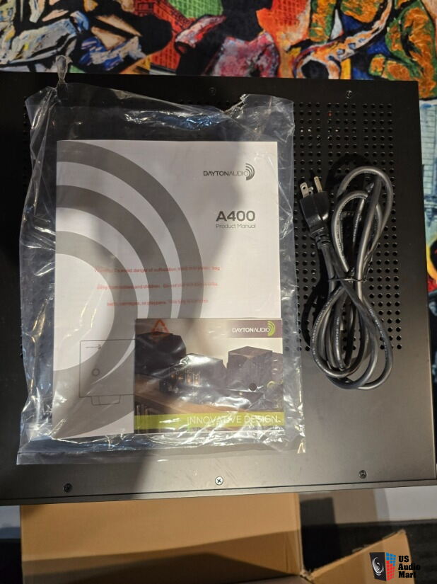 Dayton Audio A400 Amplifier Photo #5638510 - US Audio Mart