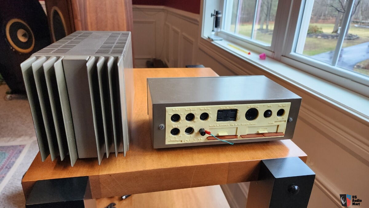 Quad 33 303 preamp and power amp For Sale - US Audio Mart