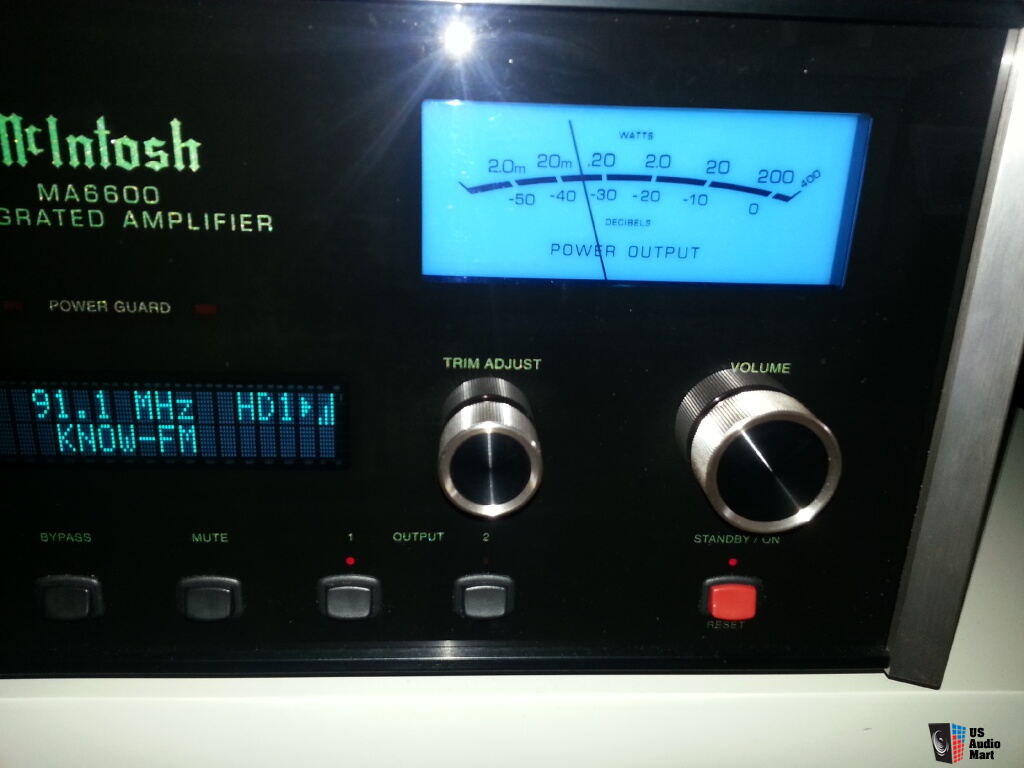 McIntosh MA6600 Integrated Amplifier with TM2 Tuner module Installed MA ...
