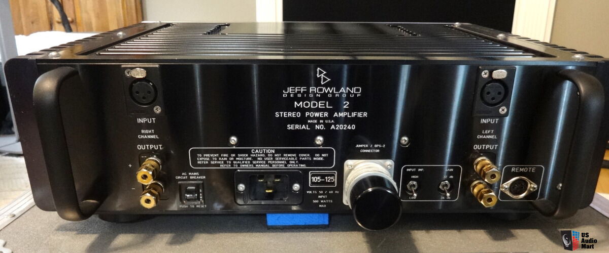 Jeff Rowland Model 2 Photo #5638958 - Canuck Audio Mart