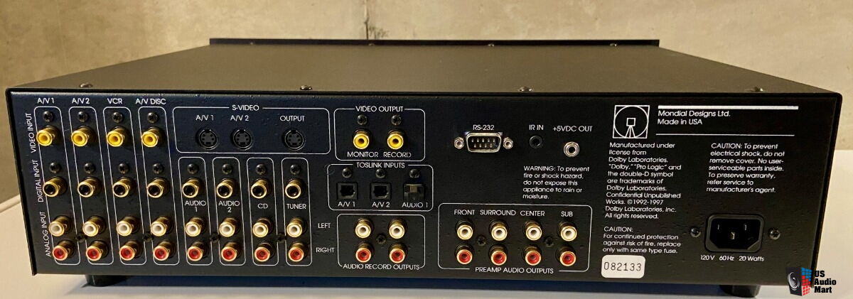 Acurus ACT 3 Preamplifier/Processor by Mondial Photo #5639320 - US ...