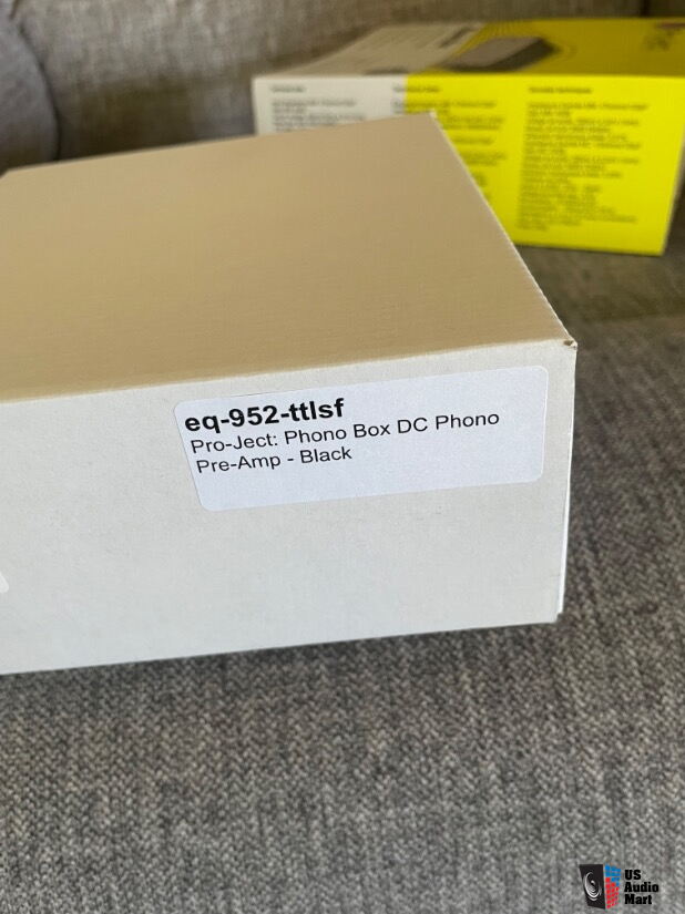 Pro-ject Phono Box DC MM/MC Phono Preamplifier Photo #5639863 - US ...