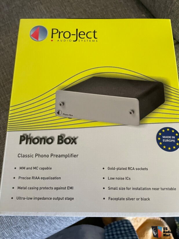 Pro-ject Phono Box DC MM/MC Phono Preamplifier Photo #5639863 - US ...