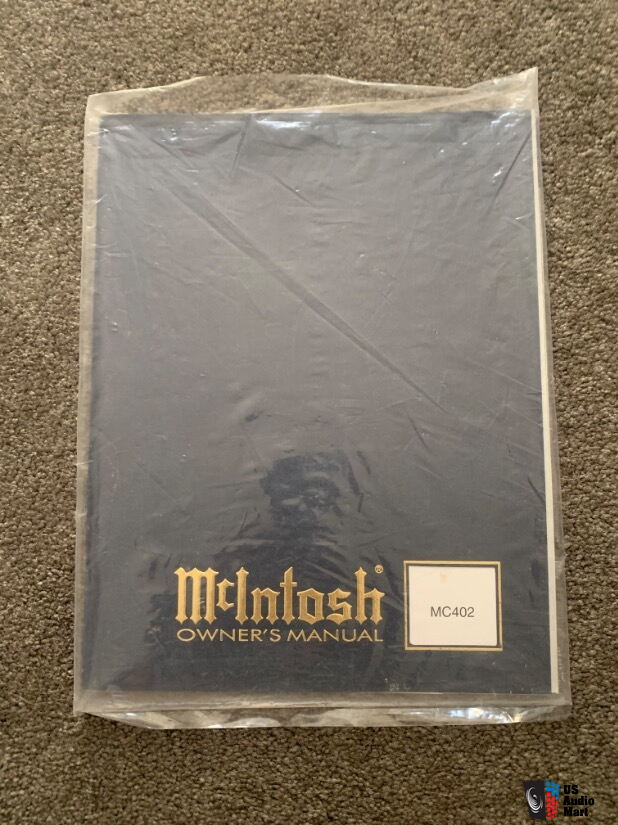 McIntosh MC402 power Amplifier Photo #5640070 - US Audio Mart