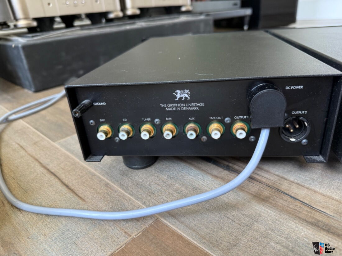 Gryphon Audio Designs "The Linestage" Dual Mono Preamp includes CONUS ...