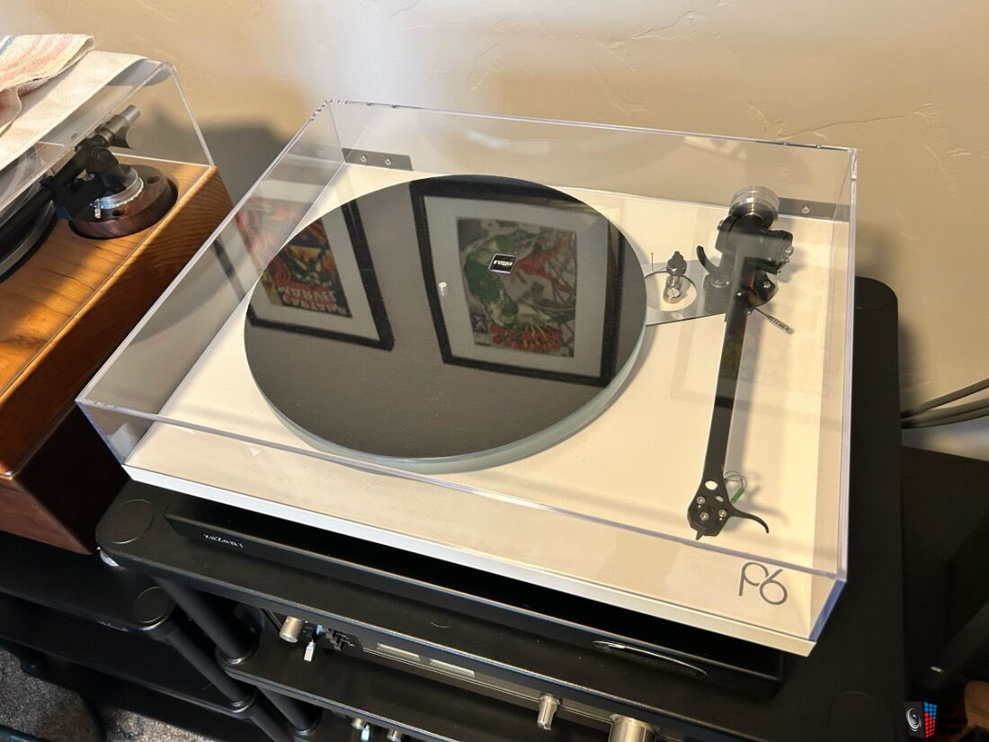 Rega Planar 6 (P6) in White w/Ania Pro - Cardas wire - DEMO Photo ...