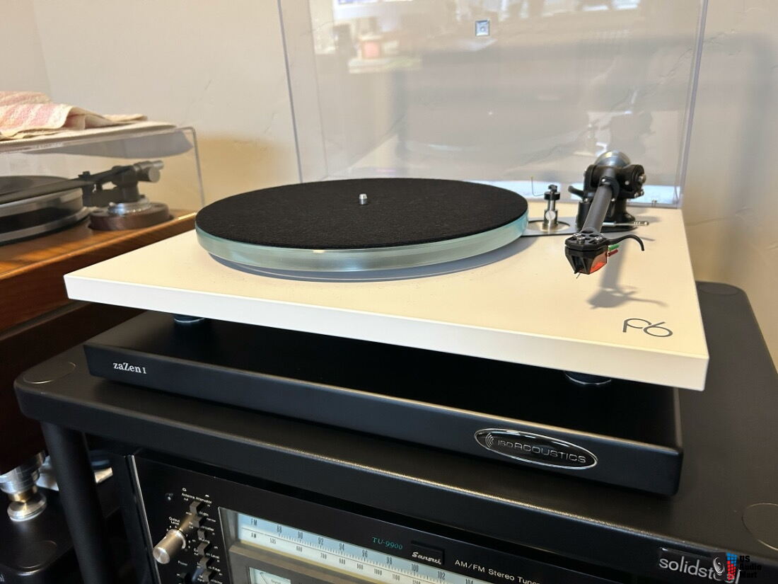 Rega Planar 6 (P6) in White w/Ania Pro - Cardas wire - DEMO Photo ...