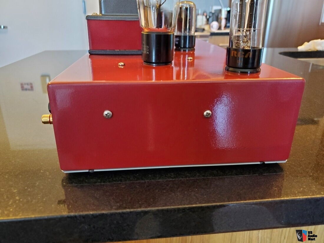 Alan Eaton 45 Stereo Amplifier in Red Photo #5640621 - US Audio Mart
