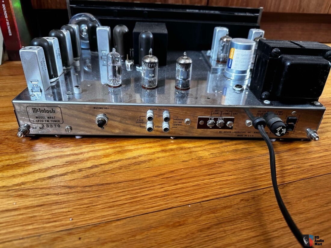 McIntosh MR67 Tube Tuner Photo #5642564 - US Audio Mart