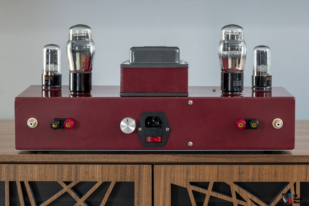 Alan Eaton 45 Stereo Amplifier in Red Photo #5643573 - US Audio Mart