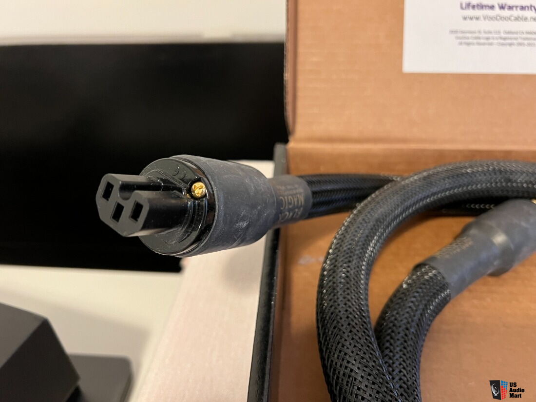 VooDoo Black Magic power cord Photo #5643948 - US Audio Mart