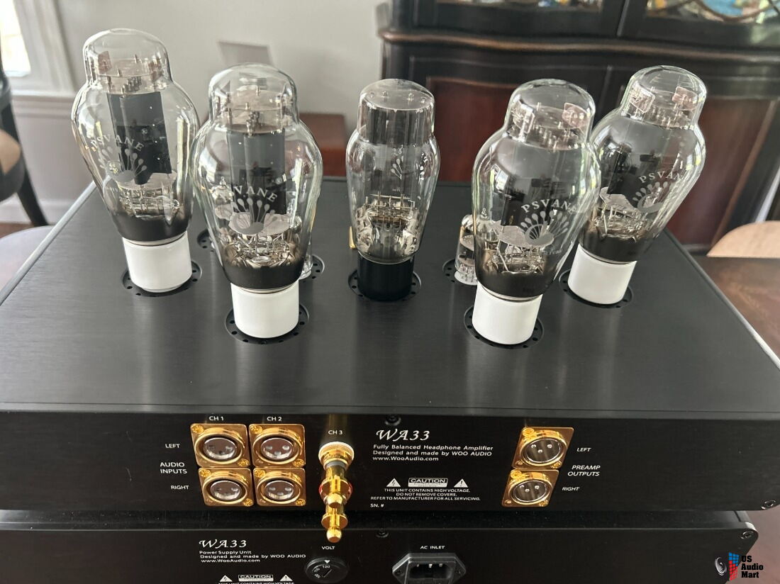 Woo Audio WA33 Elite JPS Wiring Headphone Amplifier Photo #5644307 - US ...