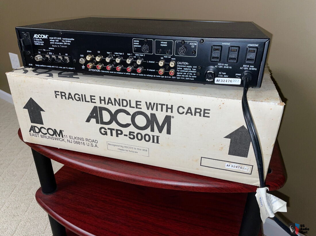 Adcom GTP 555 II Preamp Photo #5645239 - US Audio Mart
