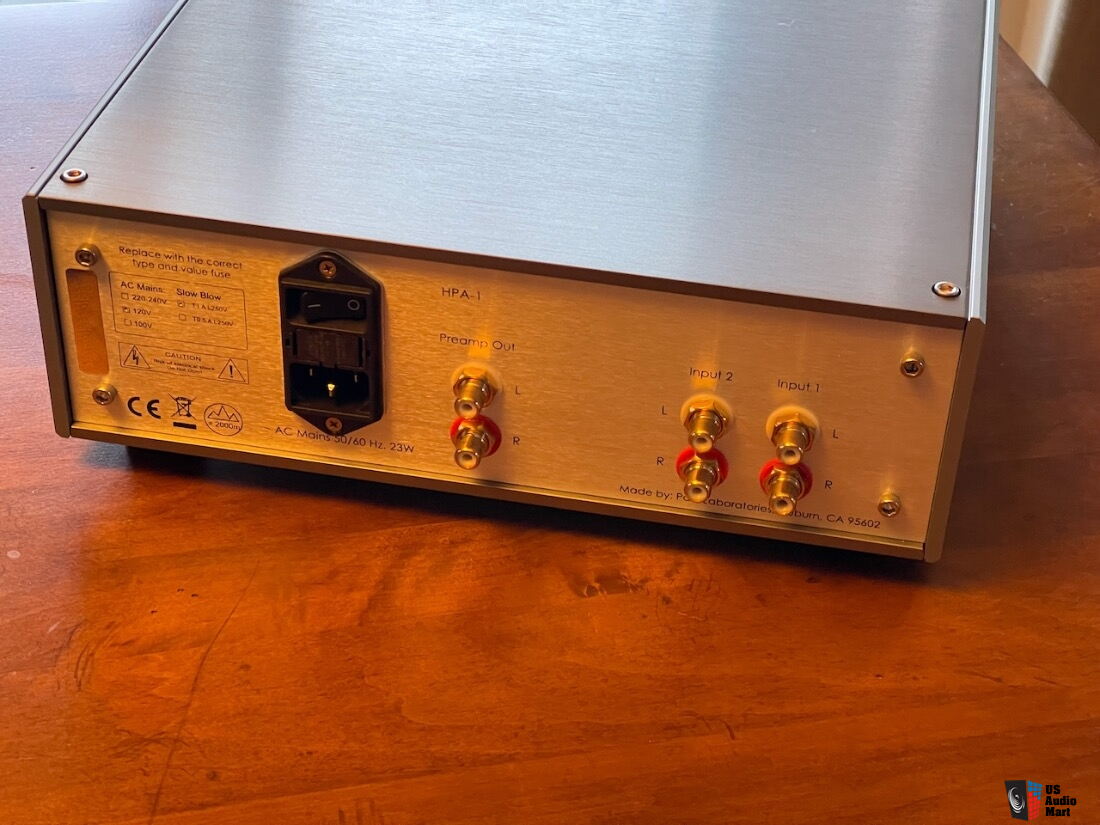 Pass Labs HPA-1 Headphone amplifier / Pre amplifier Photo #5645463 - US ...