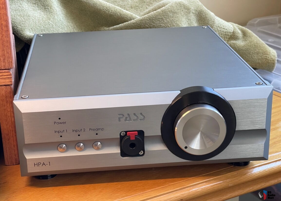 Pass Labs HPA-1 Headphone amplifier / Pre amplifier Photo #5645466 - US ...