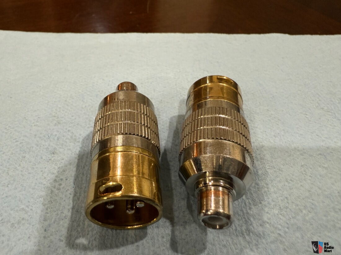 Cardas XLR to RCA adapters (Pair) Photo #5645487 - US Audio Mart