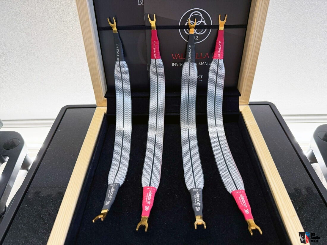 Nordost Valhalla 2 Bi-Wire Jumpers, Spade, 16" - Free Shipping For Sale ...