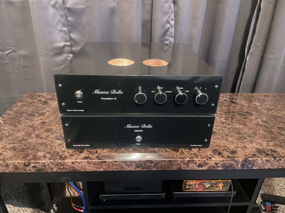 Musica Bella MB300H 300 watt Hybrid GaN FET Amplifier Photo #5647795 ...