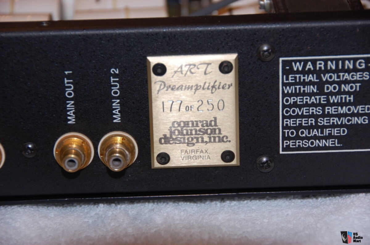 Conrad Johnson ART Series 3 Photo #5649326 - US Audio Mart