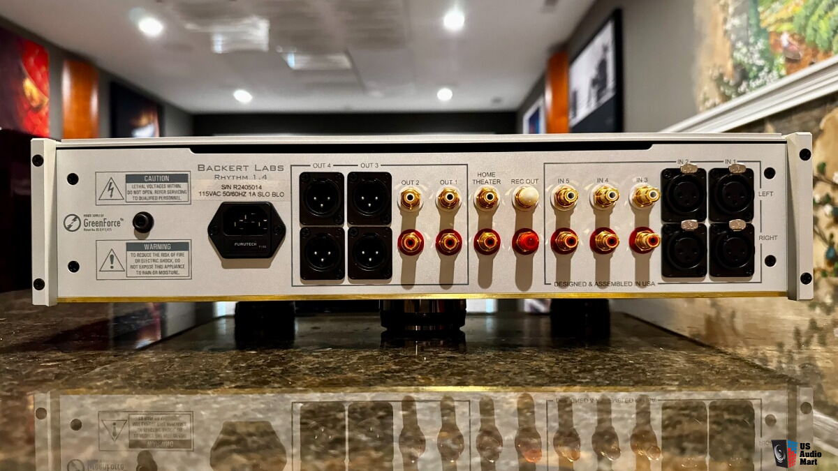 Backert Labs Rhythm 1.4 Tube Preamplifier. 1-owner. Current flagship ...