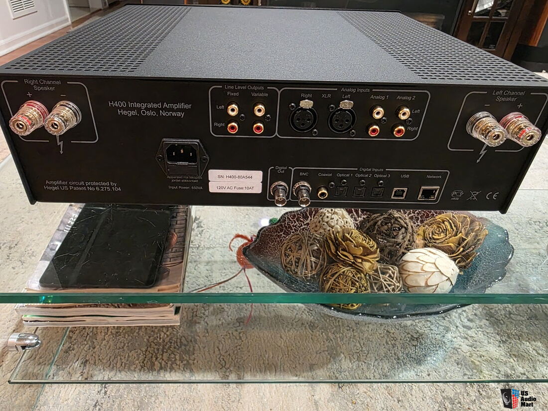 Hegel - H400 Integrated Amplifier w/ Streamer/DAC Photo #5652406 - US ...