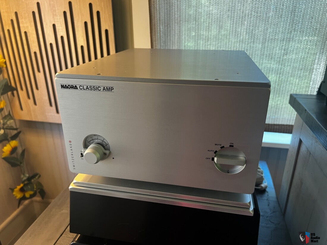 Nagra Classic Amp, 4 Months Old, 10/10 AS NEW with VFS Photo #5652426 ...