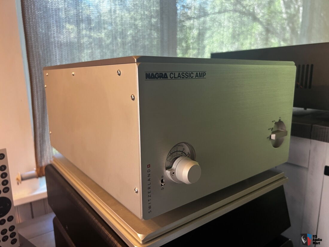 Nagra Classic Amp, 4 Months Old, 10/10 AS NEW with VFS Photo #5652425 ...