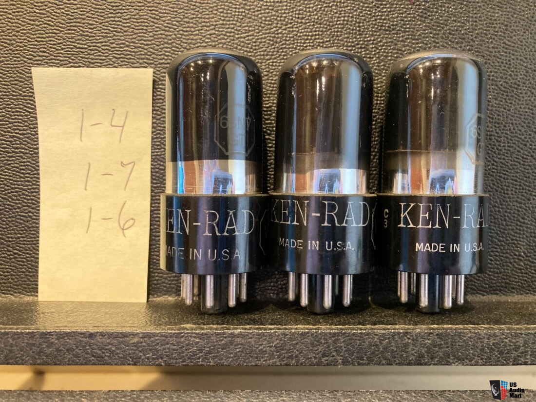 Ken Rad VT-231, 6SN7GT WWII era tubes Photo #5653633 - US Audio Mart