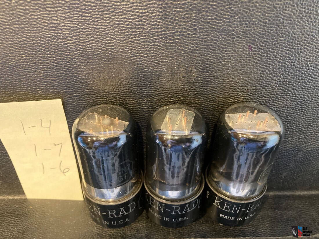 Ken Rad VT-231, 6SN7GT WWII era tubes Photo #5653633 - US Audio Mart