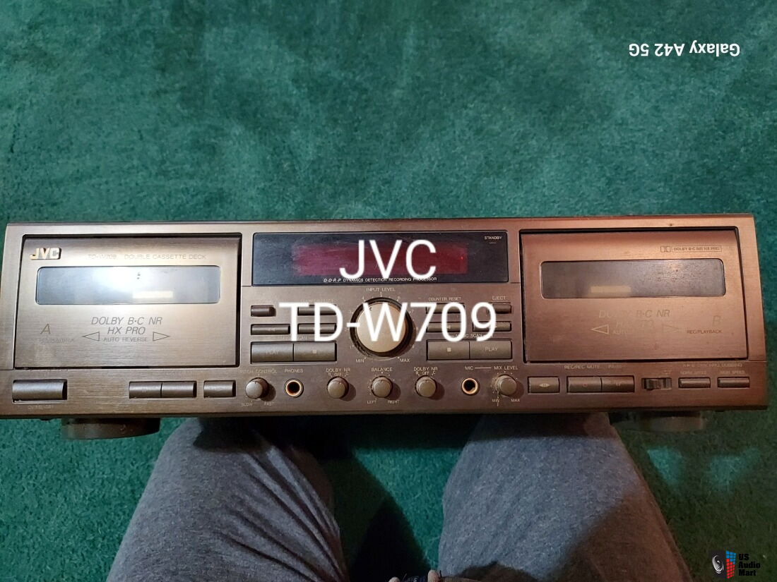 JVC TD-W709 Dual Cassette Deck Photo #5653784 - US Audio Mart