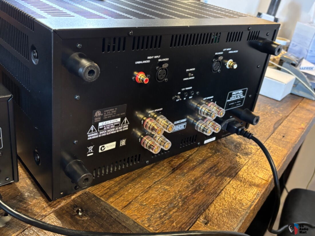 Rotel RC-1590 & RB-1590 Far East Power Couple Photo #5654032 - US Audio ...