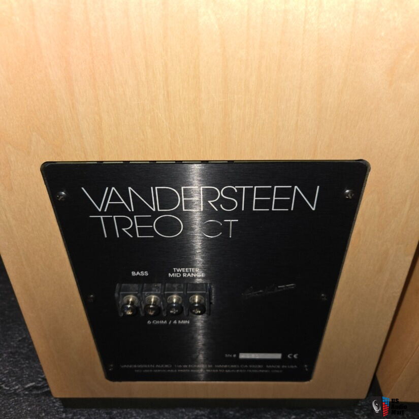 Vandersteen Treo CT Photo #5654835 - US Audio Mart