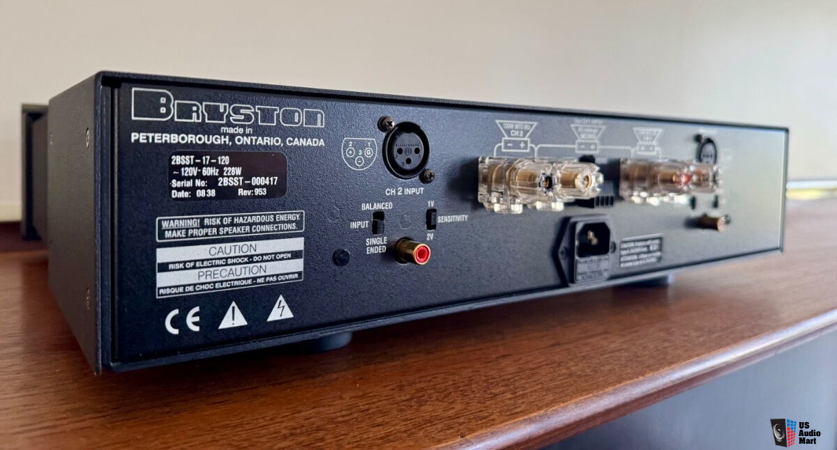 Bryston 2B SST Power Amplifier Photo #5656489 - US Audio Mart