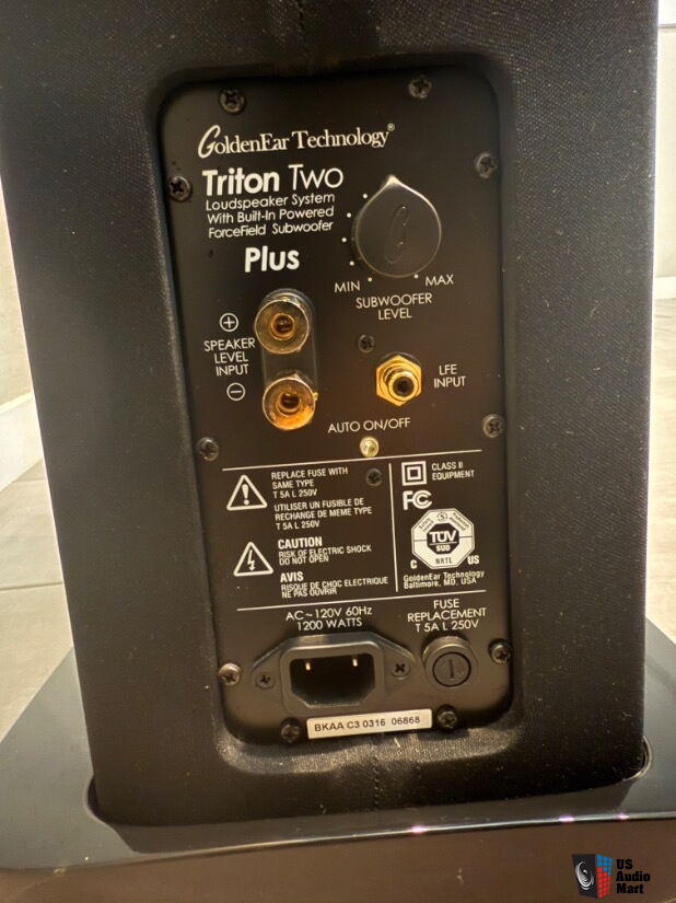 Goldenear Triton 2+ speakers Photo #5656740 - US Audio Mart