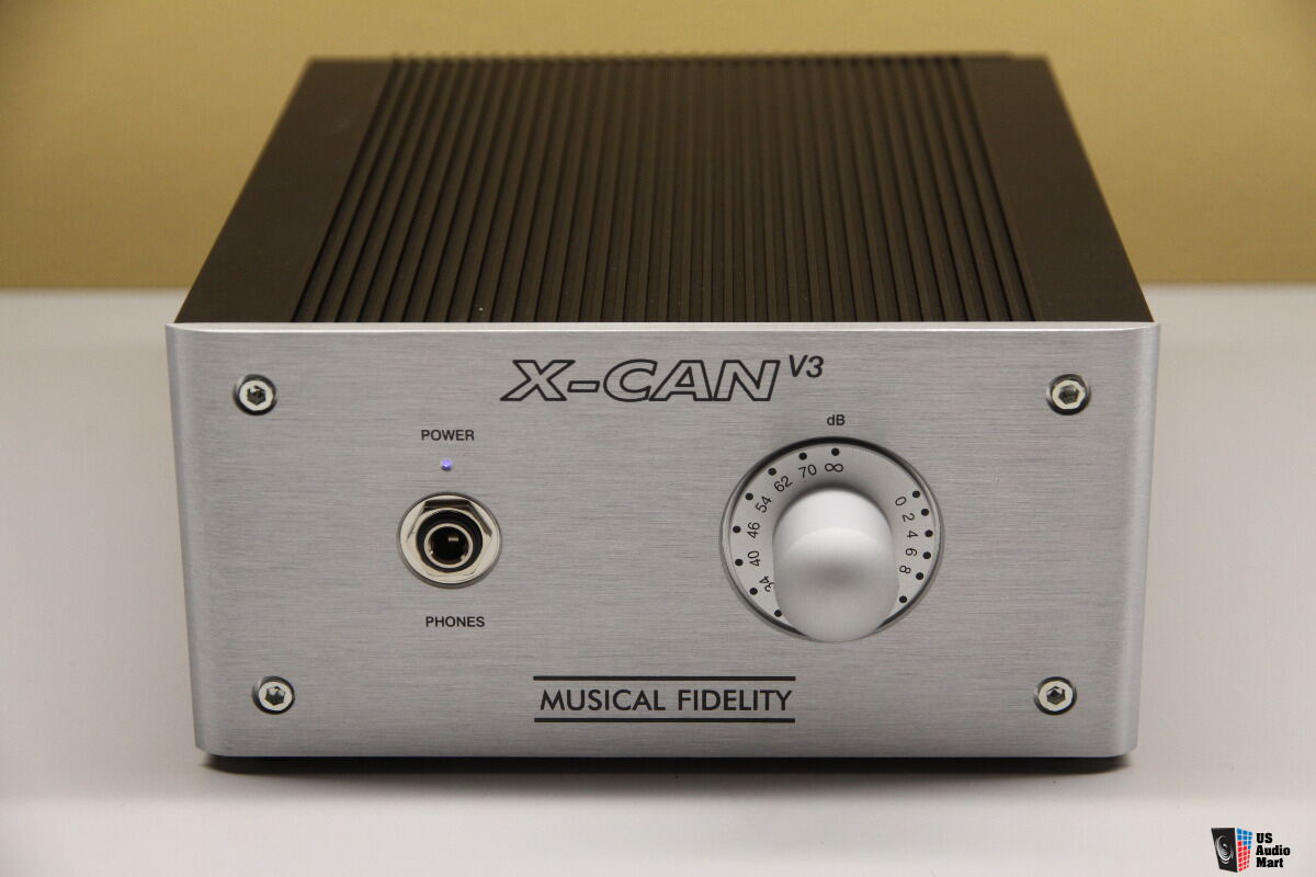 MUSICAL FIDELITY X-CAN v3 Class A Hybrid Headphone Amplifier Photo ...