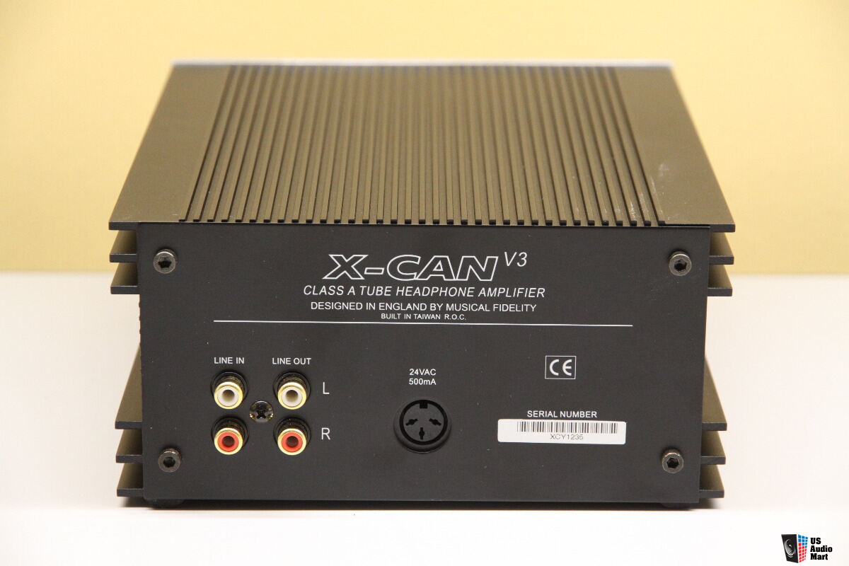 MUSICAL FIDELITY X-CAN v3 Class A Hybrid Headphone Amplifier Photo ...