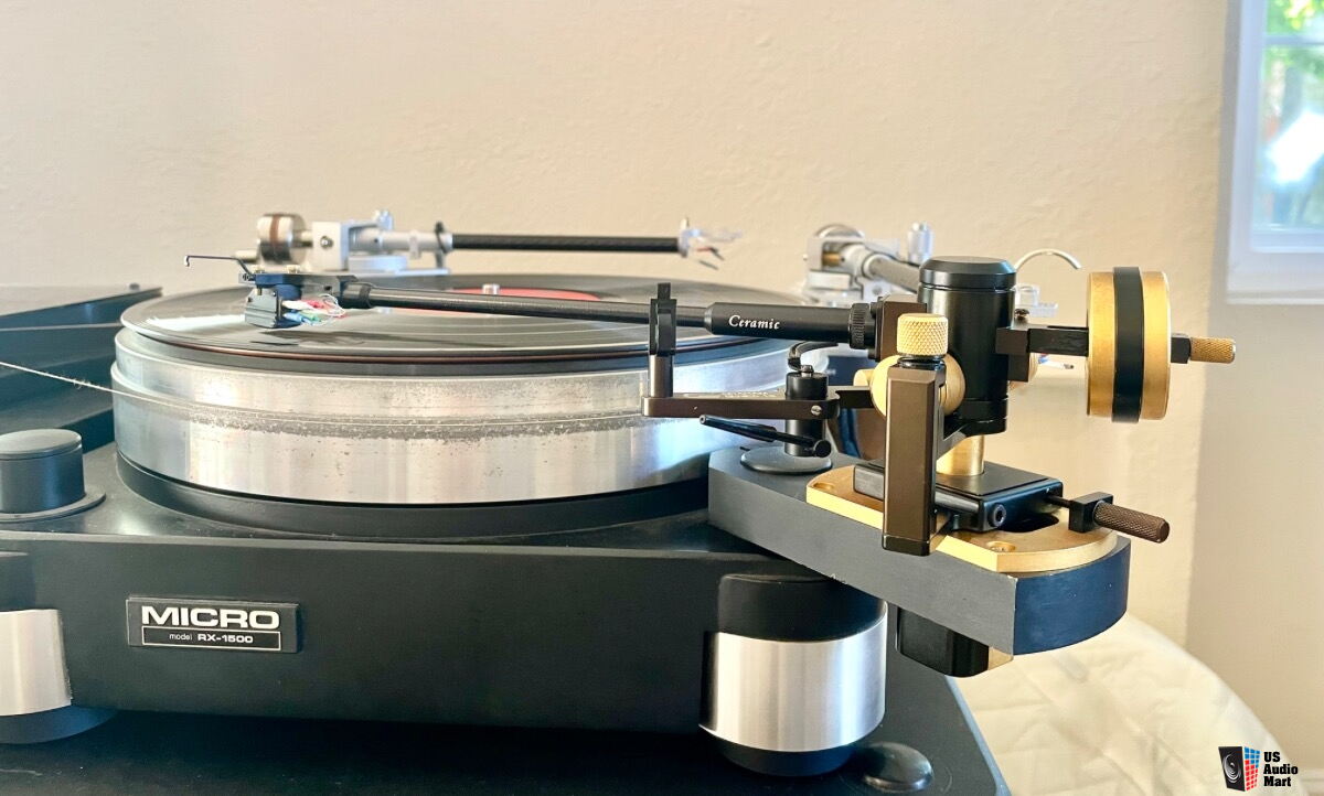 Graham 1.5 Gold High Quality Uni-Pivot Tonearm Upgraded VDH Silver wire ...