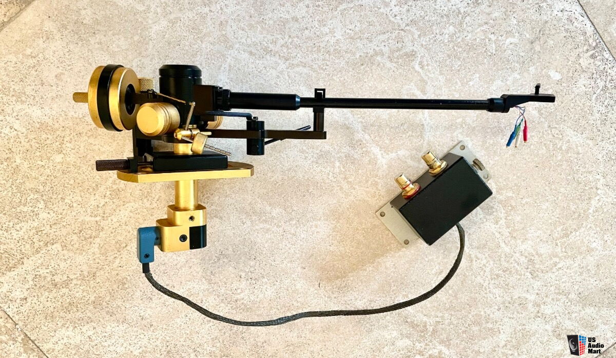 Graham 1.5 Gold High Quality Uni-Pivot Tonearm Upgraded VDH Silver wire ...
