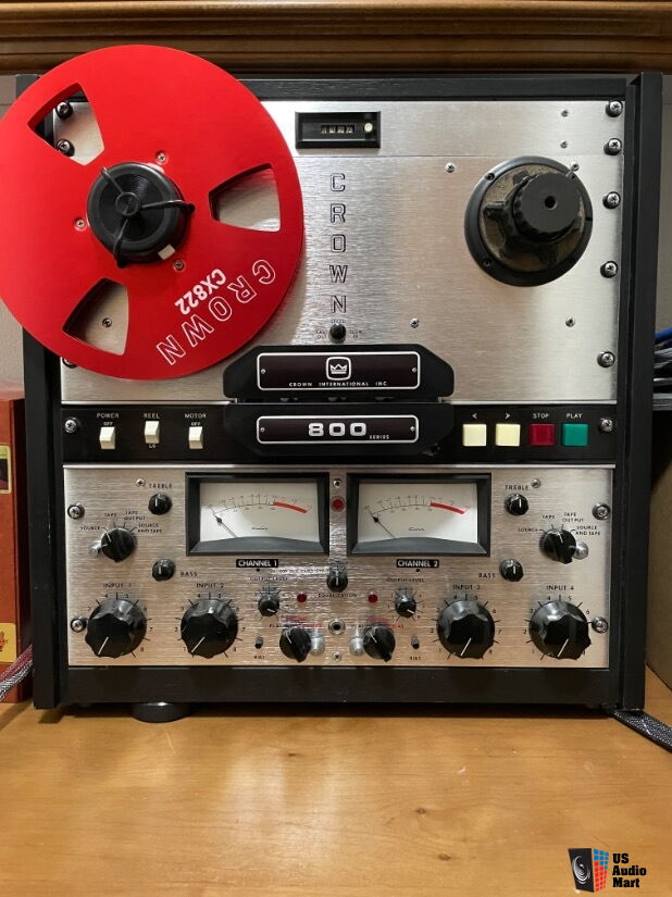 Crown CX822 15IPS 2 Track Tape Reel to Reel For Sale - US Audio Mart
