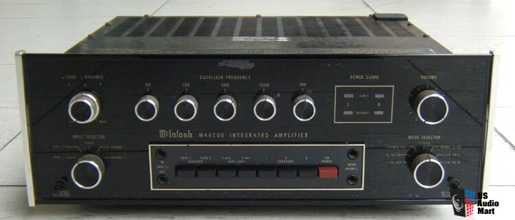 McIntosh MA6200 front glass new in sealed box from McIntosh For Sale ...