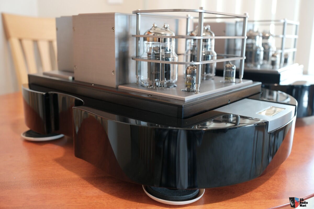 Melton MC33-80W Monoblock Amps+Tube Cages+5 Spare 6C33C Tubes**Mint ...