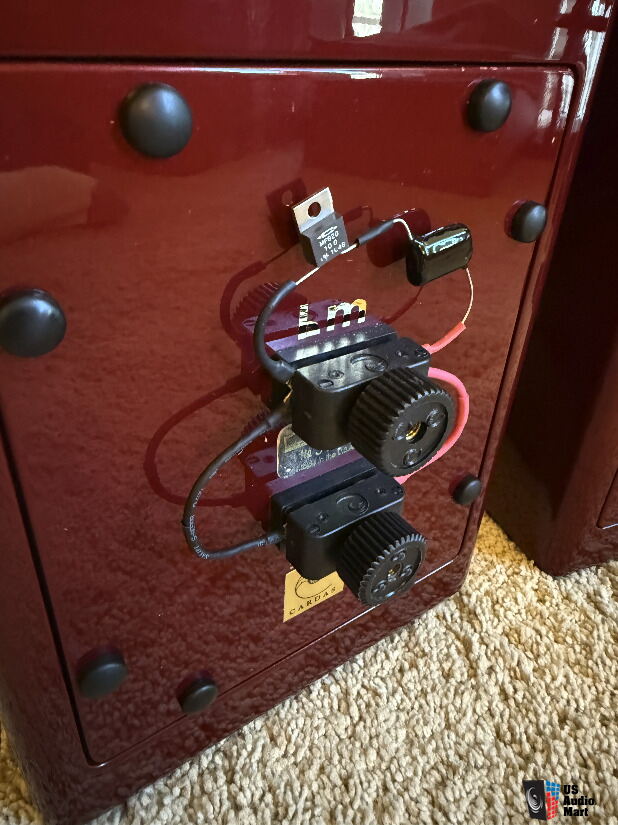 Merlin Music Systems TSM-BM (Black Magic) Speakers in Ruby Heart Red ...