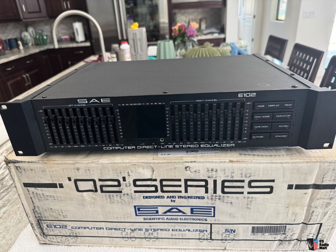 SAE E102 Equalizer. Tested. Recapped Photo #5659755 - US Audio Mart