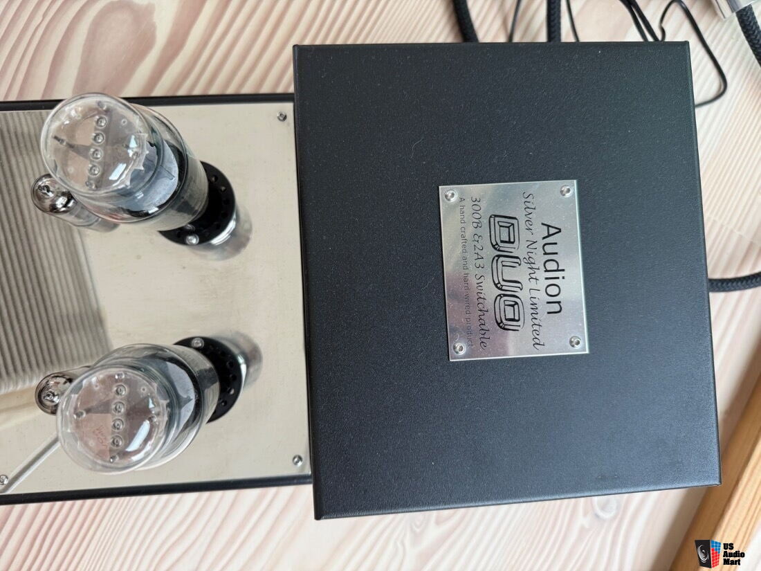 Audion Silver Night duo integrated amp (300B, 2A3 tubes) Photo #5662477 ...