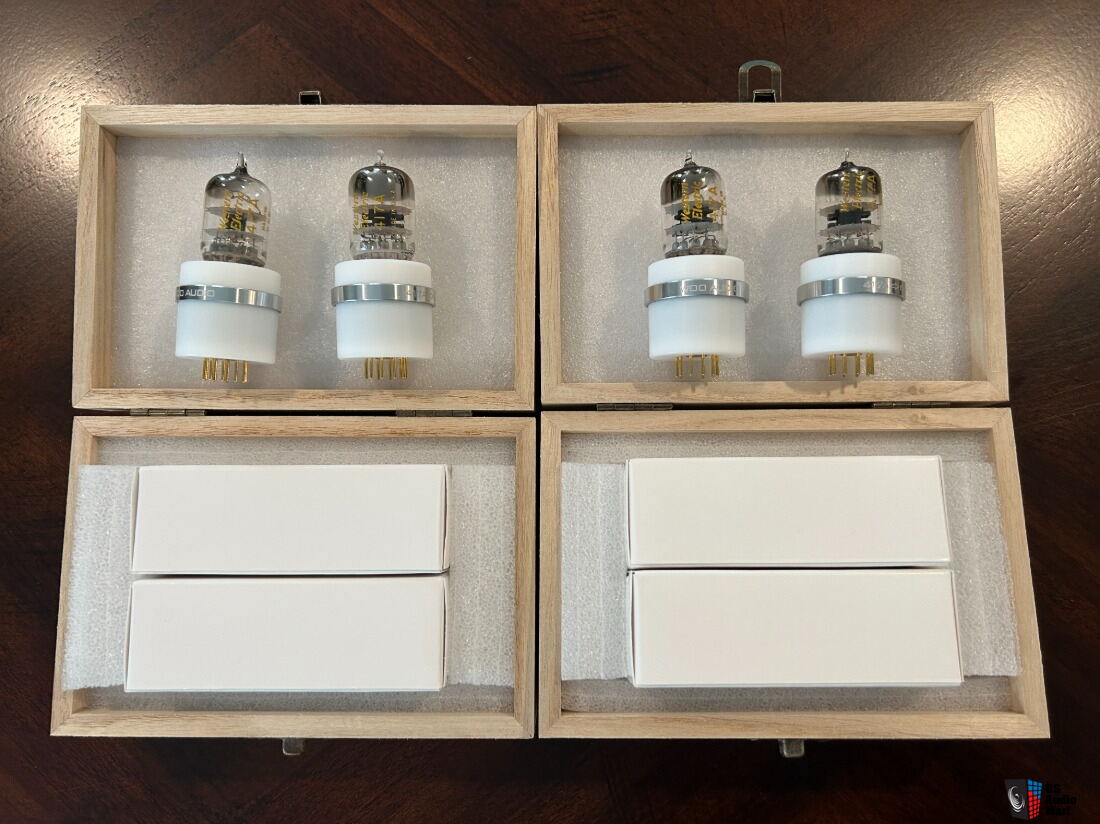 Western Electric WE 417A with Woo adapters - Matched Quad *Rare For ...