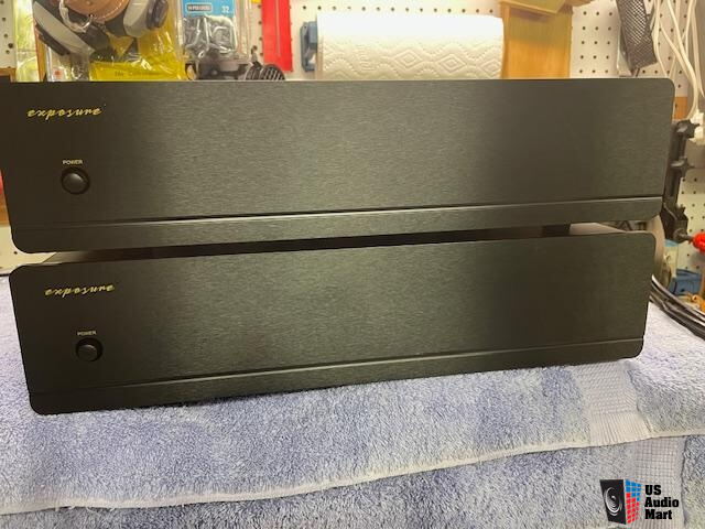 Exposure 3510 Mono amps [ pair For Sale - Canuck Audio Mart