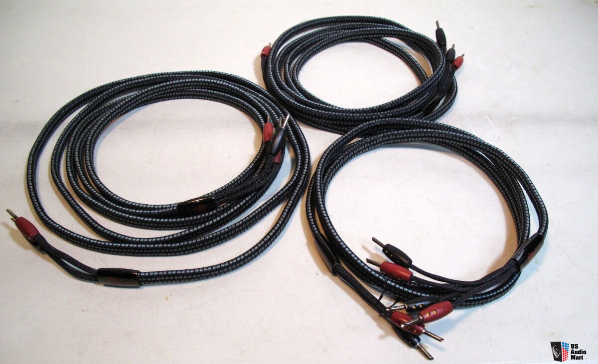 Audioquest Slate speaker cables bi-wire shotgun/banana - 3 single ...