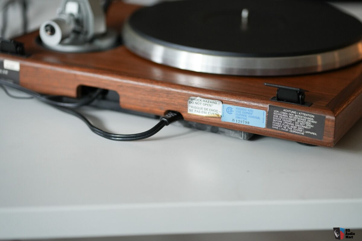 Dual CS 5000 Turntable With Teak Base Photo #5665565 - US Audio Mart